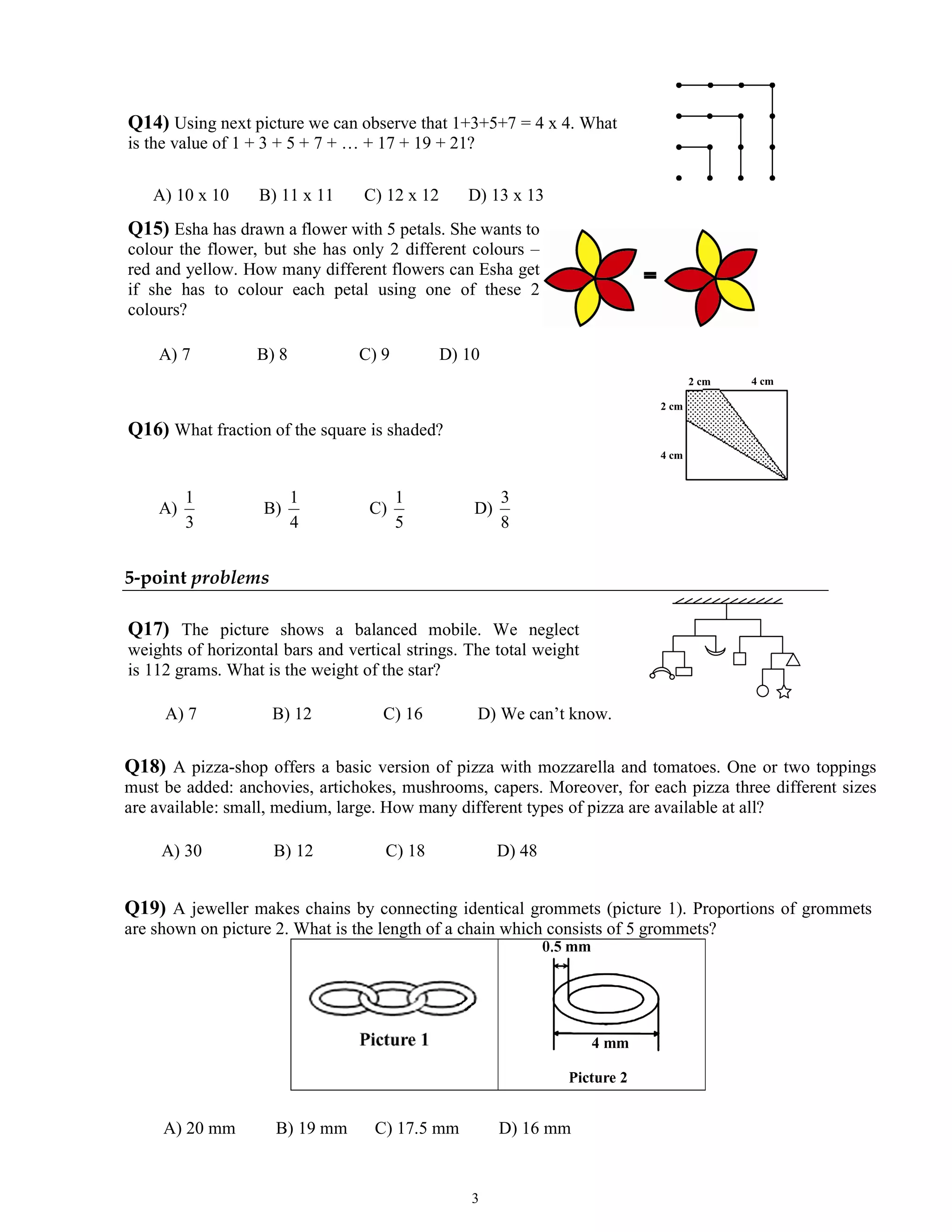 2010 benjamin-kangaroo-past-paper | PDF