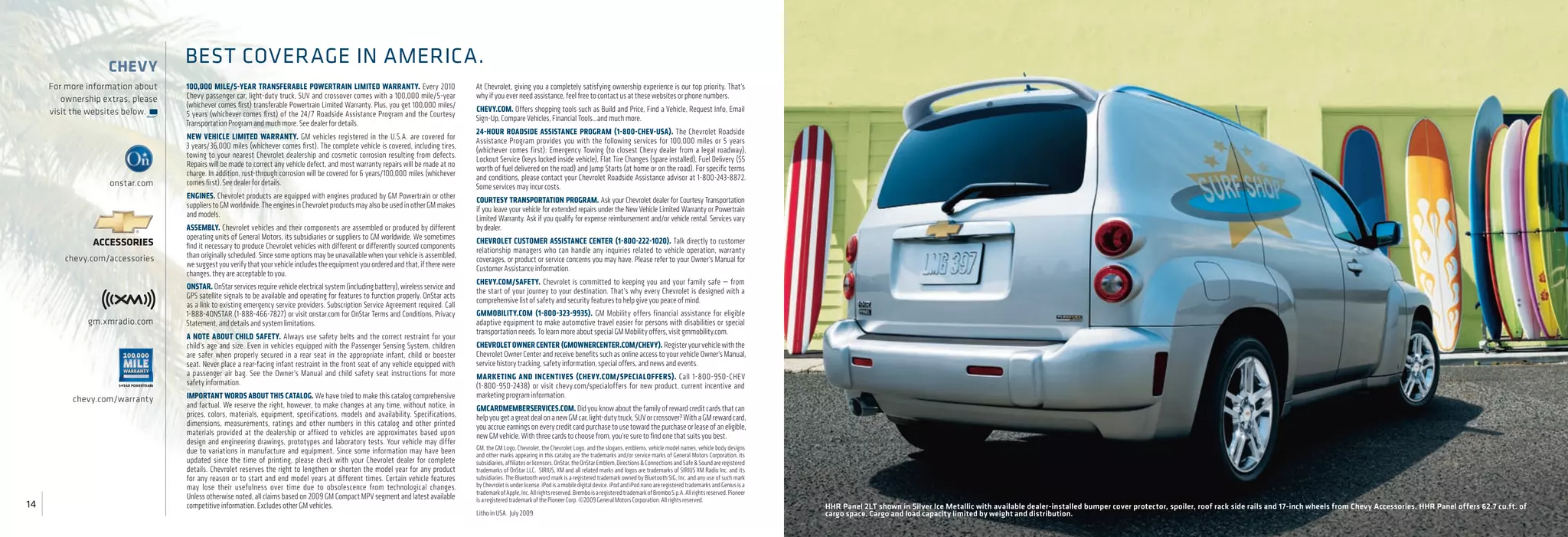 2010 Chevrolet Hhr Brochure | PDF