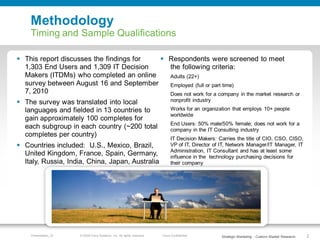 The Cisco connected world report | PPT