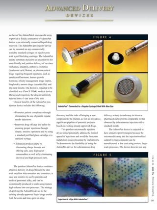 The AdminPen Microneedle Device for Painless & Convenient Drug Delivery ...