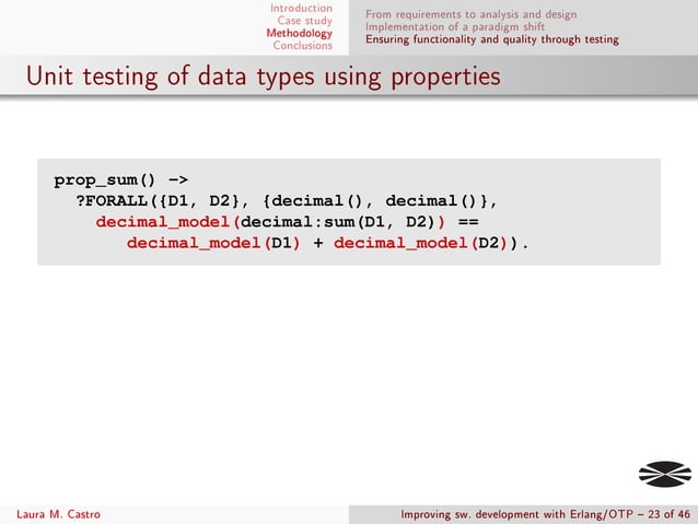 Improving software development using Erlang/OTP | PPT