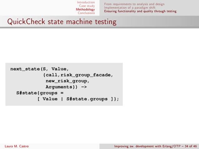Improving software development using Erlang/OTP | PPT