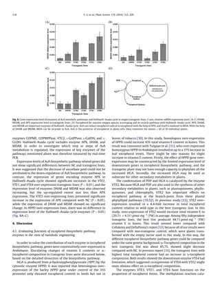 2010 engineering tocopherol biosynthetic pathway in arabidopsis leaves | PDF