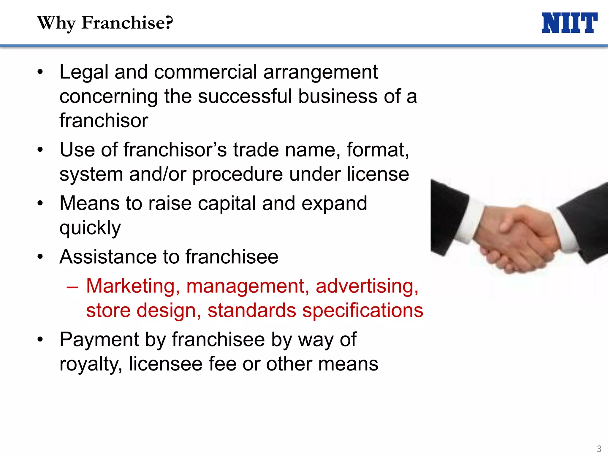Franchising - Fundamentals And Managing Relationships | PDF