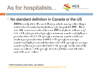February 2010 - Strategies in developing a workload model | PPT