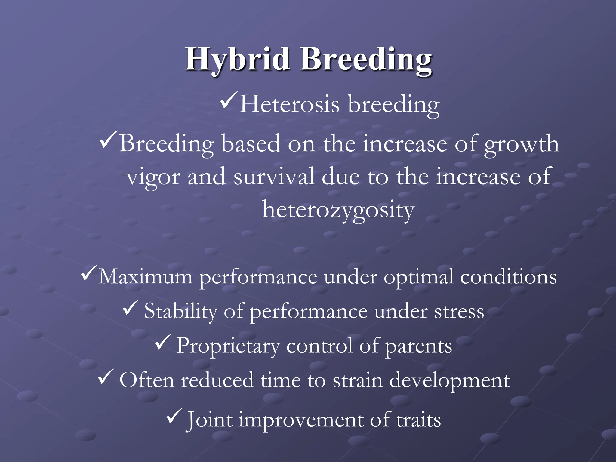 FISHBREEDING and the methods of selection | PPT