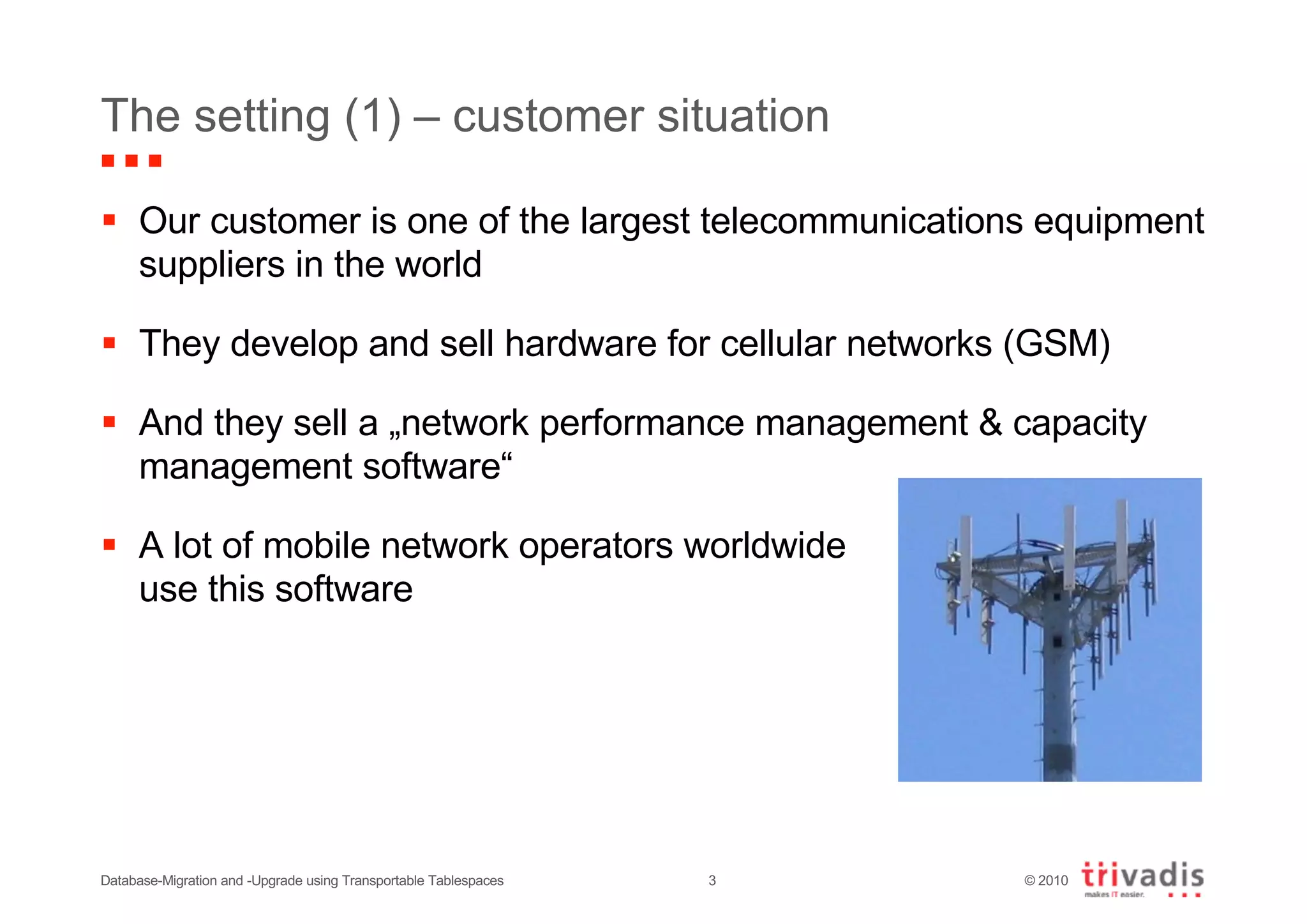 Database-Migration and -Upgrade with Transportable Tablespaces | PPT | Free Download