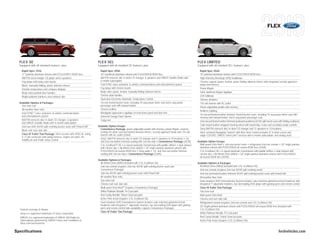 2010 ford-flex-specification-summary | PDF