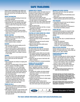 2010 Ford Ranger Towing Guide Specifications Capabilities | PDF