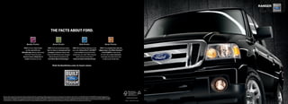 2010 Ford Vehicle Facts Specification Overview | PPT