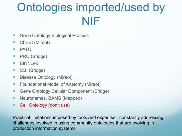Neuroscience Information Framework Ontologies: Nerve cells in Neurolex ...