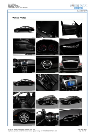 2010 Mazda Mazda6 S Grand Touring Sedan | PDF