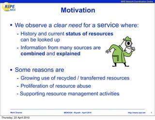 REX - Number Resource Explainer | PDF