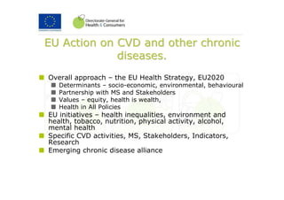 Addressing cardiovascular disease at EU level: tangible plans for the future | PDF