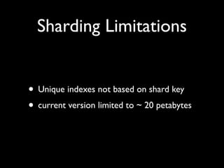 Sharding with MongoDB (Eliot Horowitz) | KEY