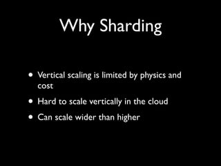 Sharding with MongoDB (Eliot Horowitz) | KEY
