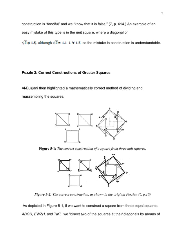 Abul Wafa Al-Buzjani, Dissection, Construction | PDF
