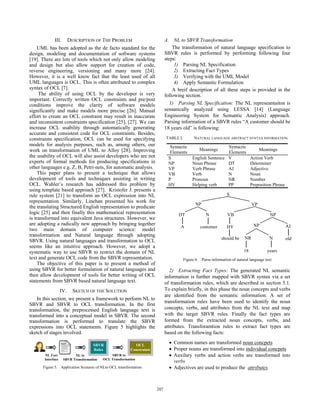NL to OCL Transformation (EDOC 2010) | PDF