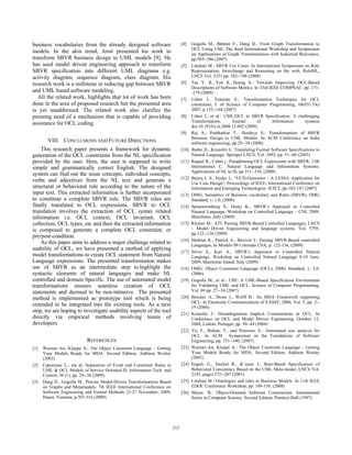 NL to OCL Transformation (EDOC 2010) | PDF