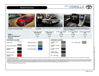 2010 Toyota Corolla Torrance | PDF | Automotive Industry | Industries
