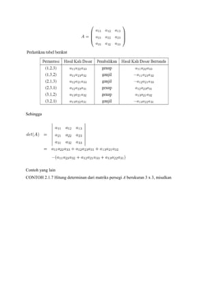 20100104 fungsi determinan | DOC