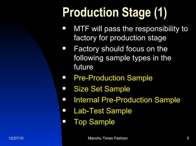 20100206 Pre Production Process | PPT
