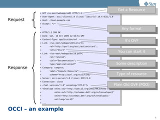 OCCI status update | PPT