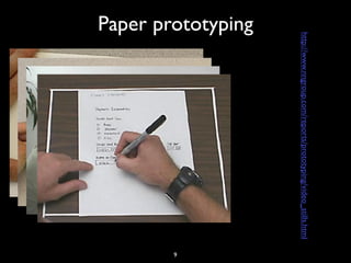 Paper prototyping | KEY