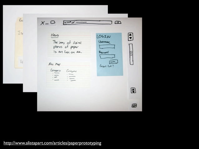 Paper prototyping | KEY