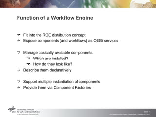 OSGi-based Workflow Engine | PDF