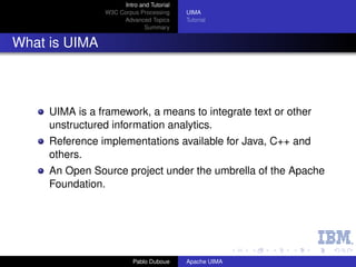 UIMA | PPT