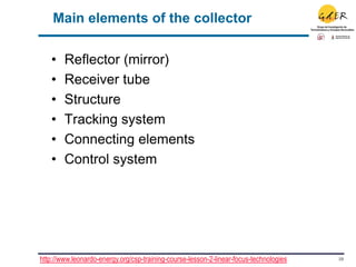 CSP Training course - Lesson 2 : Linear Focus Technologies | PPT