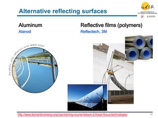 CSP Training course - Lesson 2 : Linear Focus Technologies | PPT