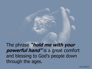 SN20100321- Hand of God | PPT