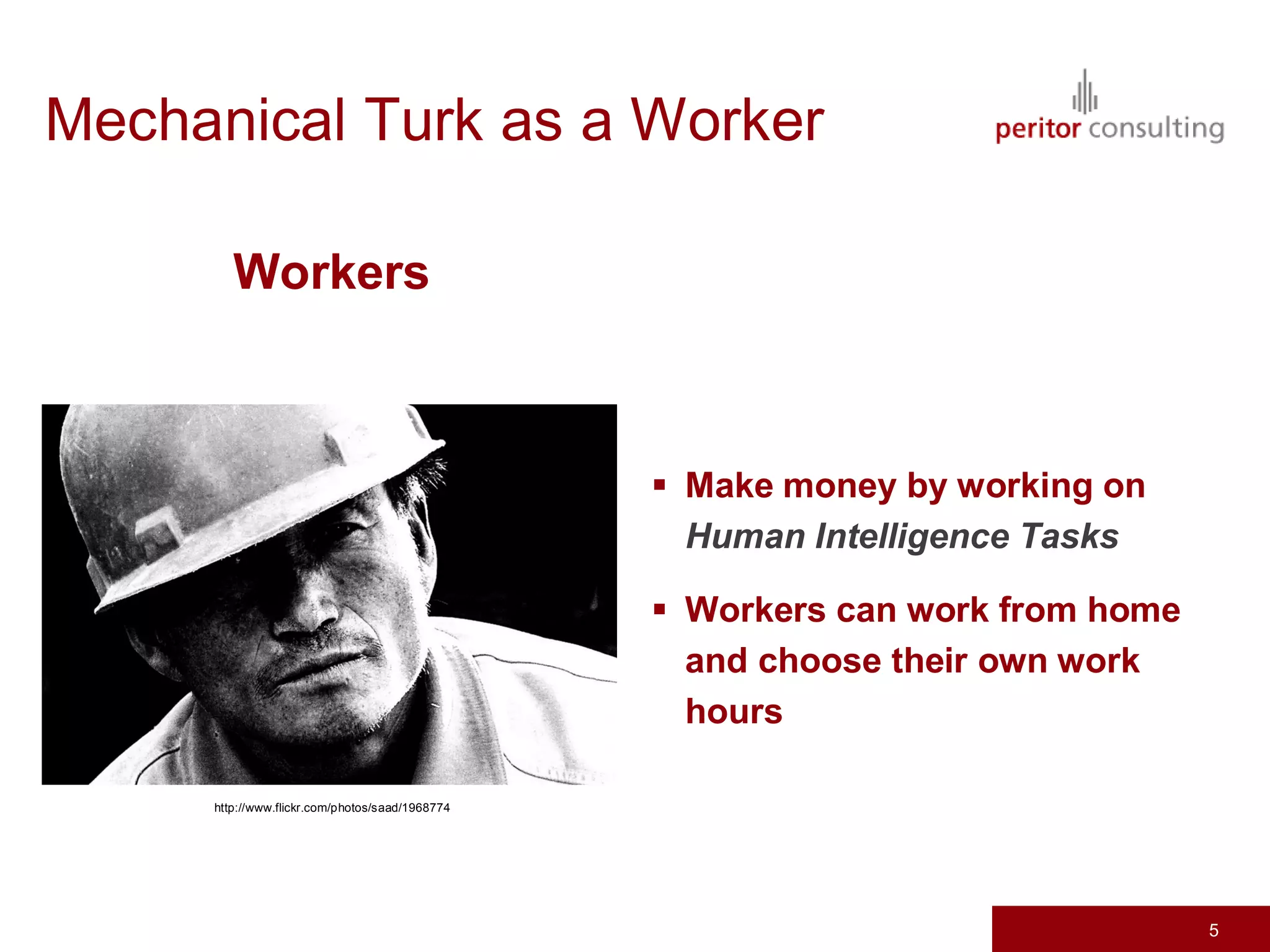 AWS User Group Berlin - Introduction To Amazon Mechanical Turk | PDF