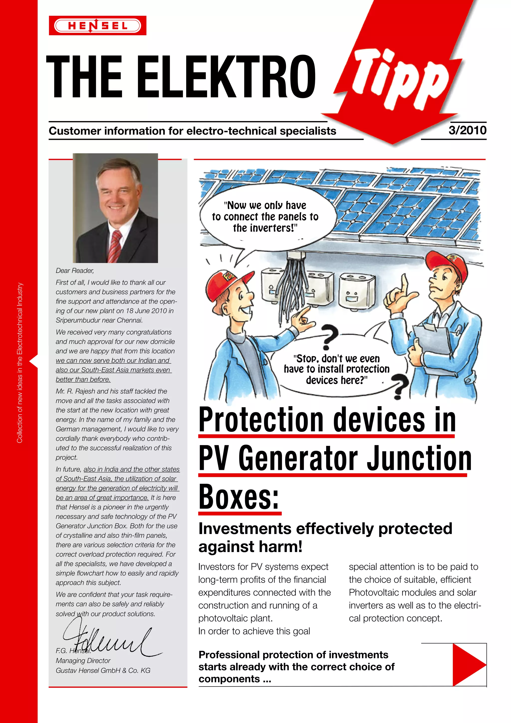 The Elektro Tipp - PV Generator Junction Boxes | PDF | Gas and Electric ...