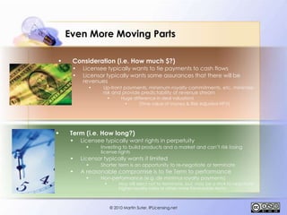 IP Licensing for Technology Entrepreneurs | PPT