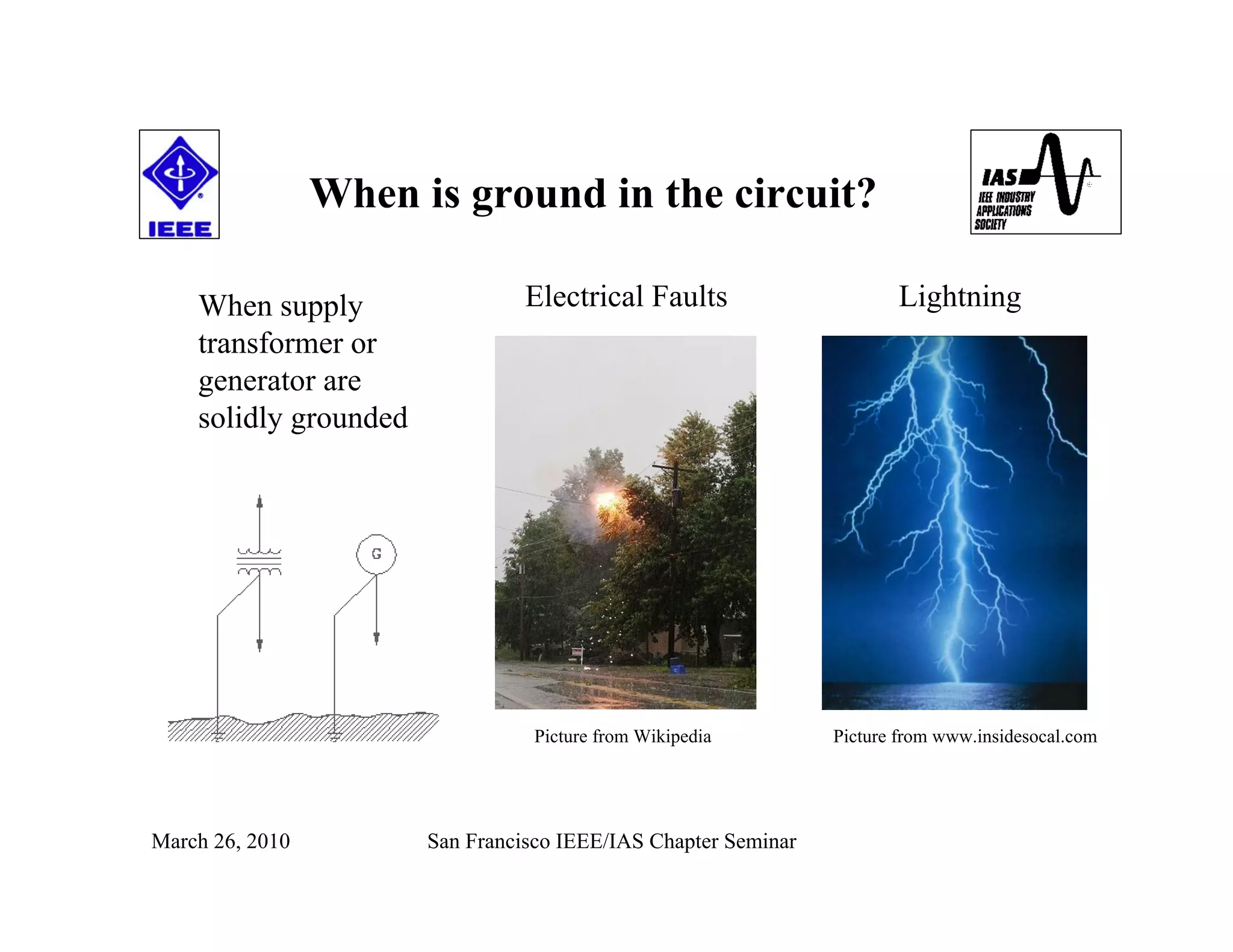 Overview of Grounding for Industrial and Commercial Power Systems | PDF