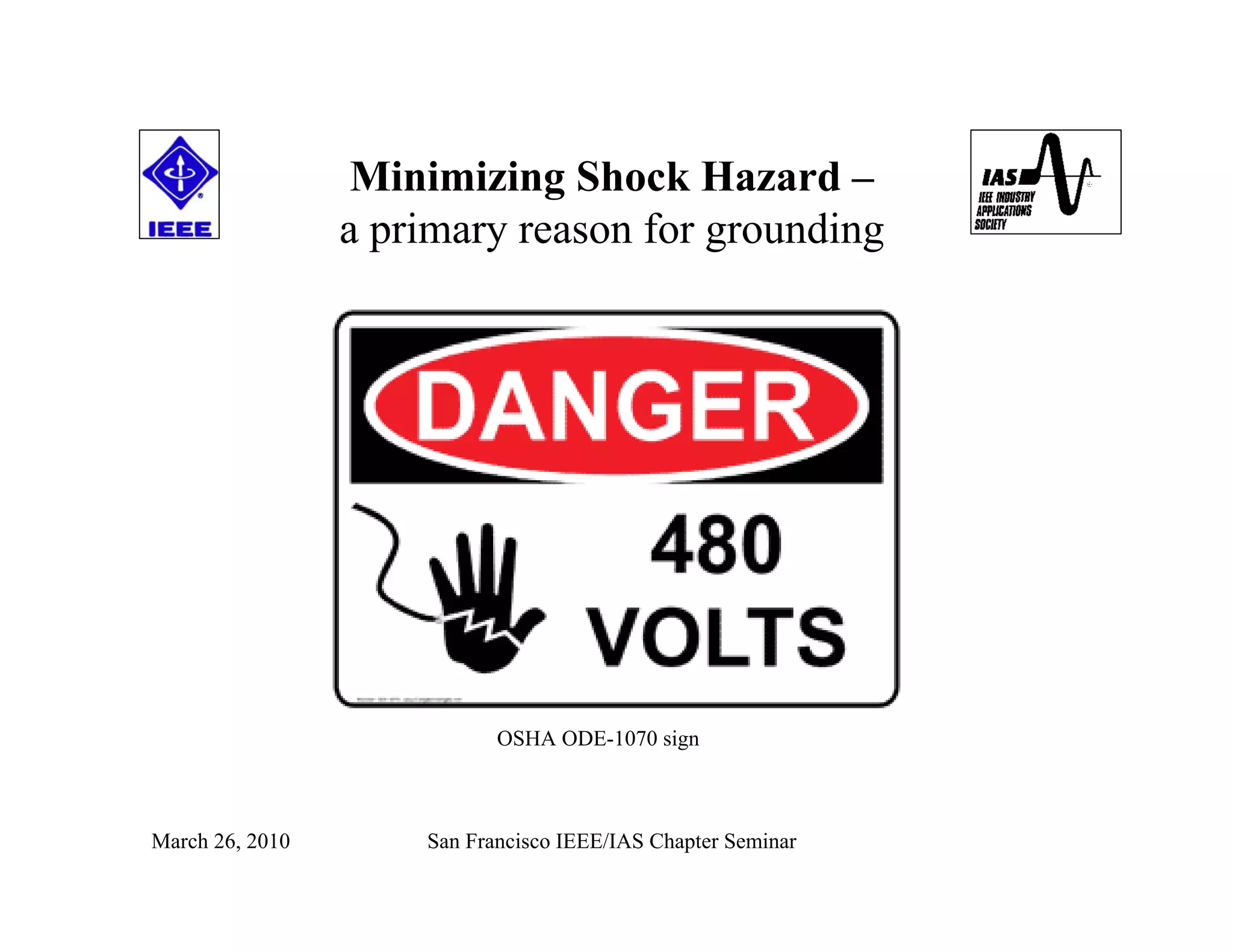 Overview of Grounding for Industrial and Commercial Power Systems | PDF