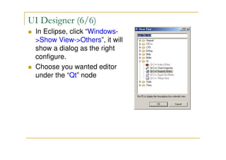 Qt Development Tools | PDF