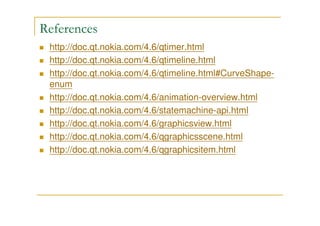 Qt Animation | PDF | Computer Animation | Computer Software and ...