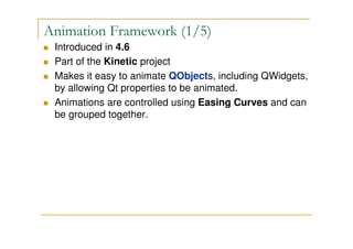 Qt Animation | PDF | Computer Animation | Computer Software and Applications