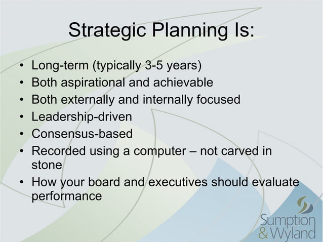 Strategic Planning-2010-05-AFP-Mid-America | PPT