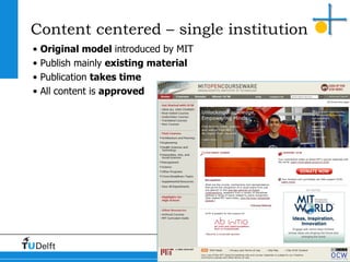 20100608 Presentatie OpenCourseWare | PPT