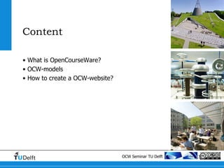 20100608 Presentatie OpenCourseWare | PPT