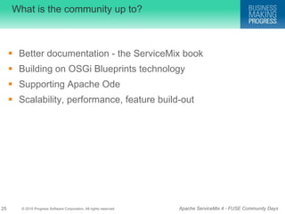 An Introduction to Apache ServiceMix 4 - FUSE ESB | PPT | Computing | Technology & Computing