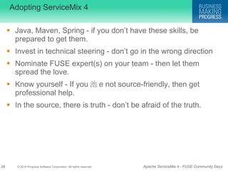 An Introduction to Apache ServiceMix 4 - FUSE ESB | PPT | Computing | Technology & Computing