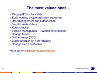 BIMserver.org introduction (including IFC) | PPT