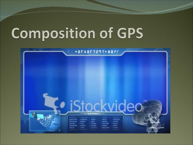 Introduction to GPS | PPT | Auto Navigation Systems | Auto Technology