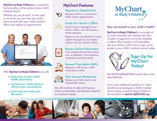 2010 | MyChart Brochure | PPT
